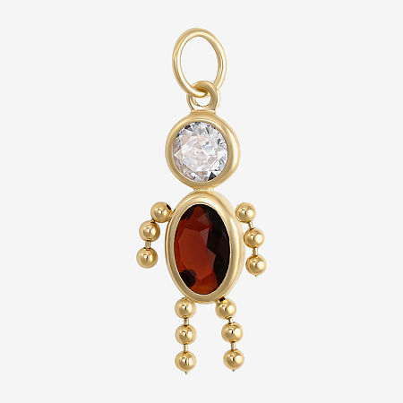 Click here for 10K Gold January Birthstone Babies Boy Charm  One... prices