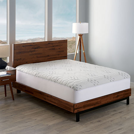 Ella Jayne Viscose From Bamboo Mattress Protector  California King - White