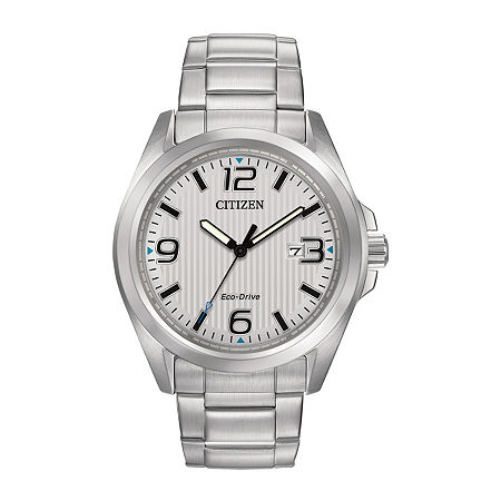 Click here for Citizen Chandler Mens Silver Tone Stainless Steel... prices
