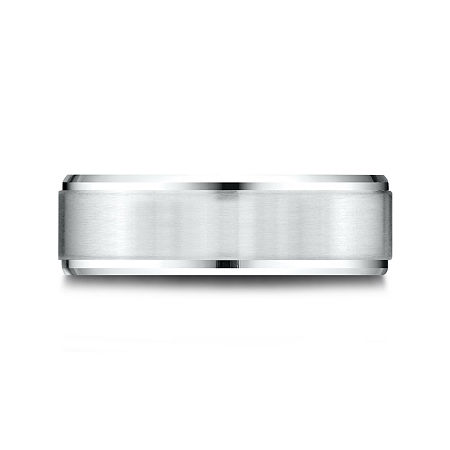 Click here for Mens 10K White Gold 8mm Band  12 1/2  White Gold prices