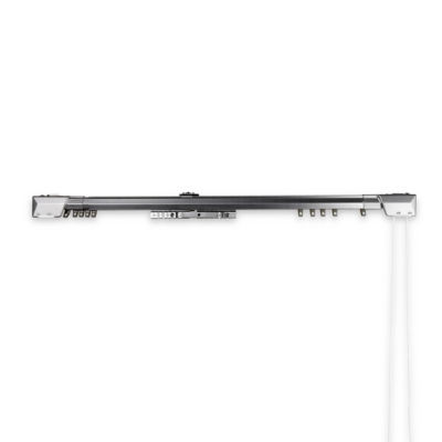 Rod Desyne Center Open Traverse Adjustable Curtain Rod, Color: Silver ...