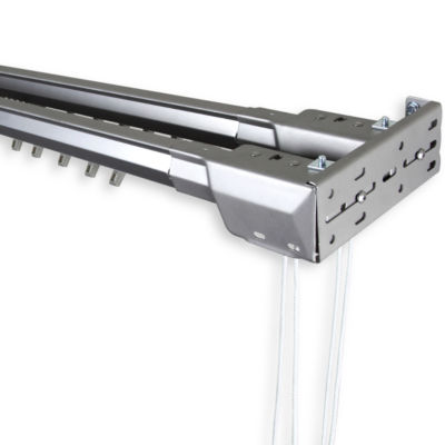 Rod Desyne Center Open Double Traverse Adjustable Curtain Rod, Color ...
