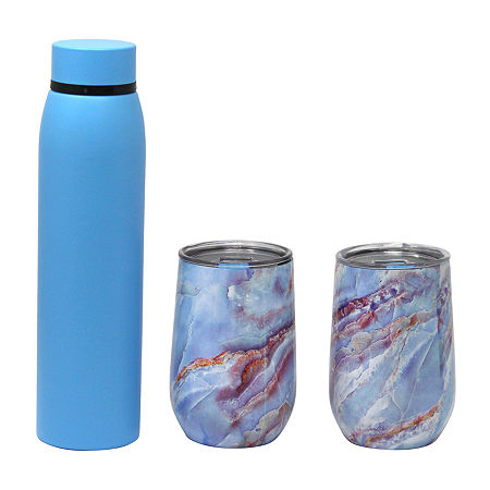 Click here for Wellness 3-pc. Insulated Canteen and Stemless Wine... prices