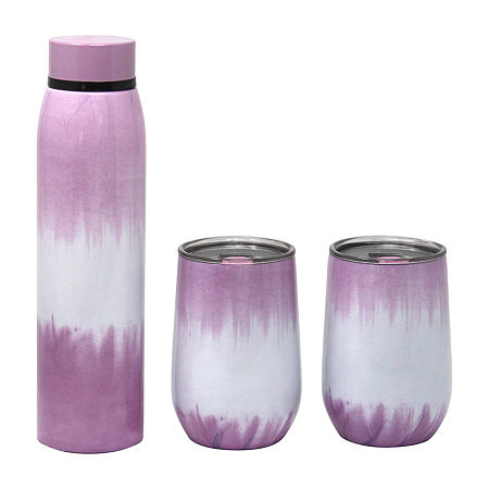 Click here for Wellness 3-pc. Insulated Canteen and Stemless Wine... prices
