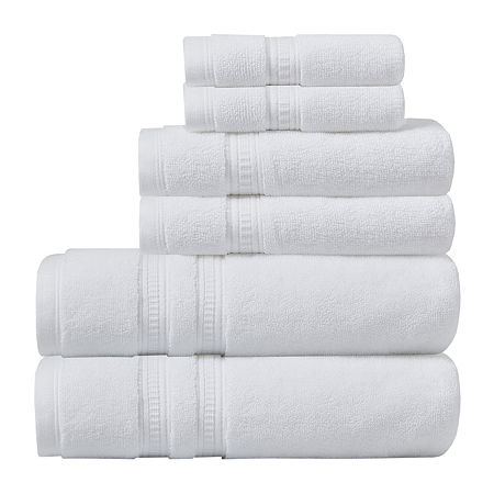 Closeout! Beautyrest Plume Feather Touch Cotton 6-Pc. Bath Towel Set - White