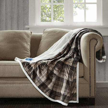 Click here for Woolrich Tasha Plaid Electric Reversible Faux-Fur... prices