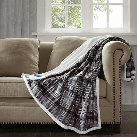 Click here for Woolrich Tasha Plaid Electric Reversible Faux-Fur... prices