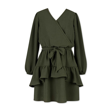 Click here for Speechless Big Kid Girls Long Sleeve Balloon Wrap... prices