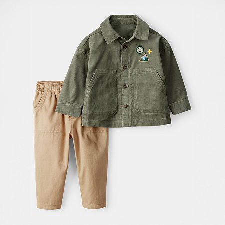 Click here for Carters Baby Boys 2-pc. Pant Set  24 Months  Green prices