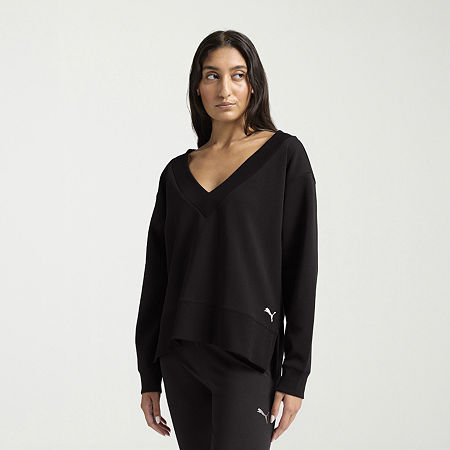 Click here for PUMA Womens V Neck Long Sleeve Sweatshirt  X-large... prices