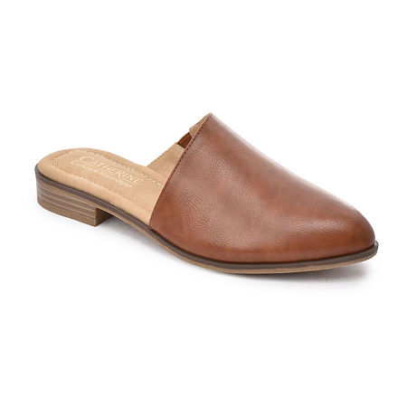 Click here for Catherine Asos Womens Square Mules  9 Medium  Brow... prices