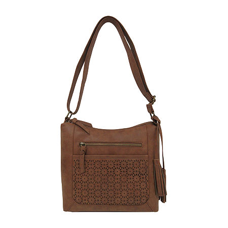 Click here for Bueno of California Double Top Zip Hobo Bag  One S... prices