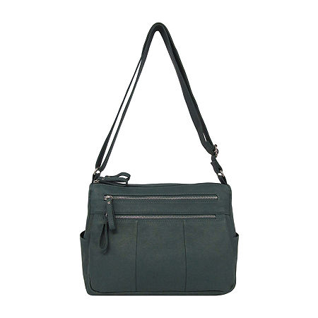 Click here for Bueno of California Medium Double Zip Crossbody Ba... prices