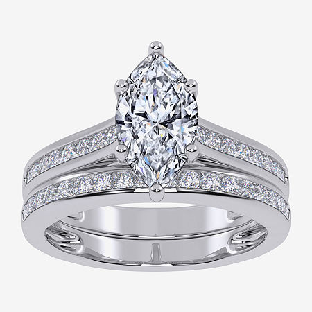 Click here for (G / Vs2-Si1) Womens 1 1/2 CT. T.W. Lab Grown Whit... prices