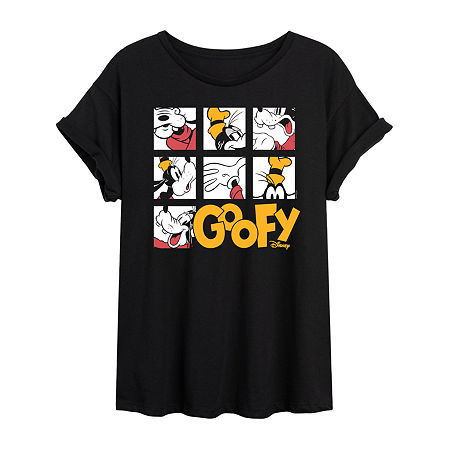 Click here for Disney Goofy Womens Juniors Crew Neck Short Sleeve... prices