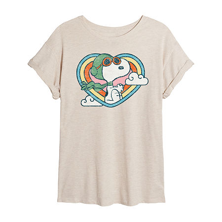 Click here for Fly Like A Beagle Womens Crew Neck Short Sleeve Ov... prices