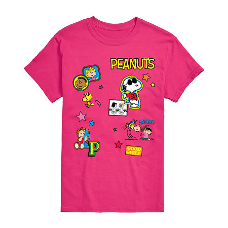 Click here for Womens Crew Neck Short Sleeve Regular Fit Peanuts... prices