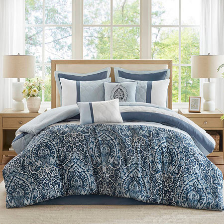 510 Design Shawnee 8-Pc. Comforter Set  Queen - Blue