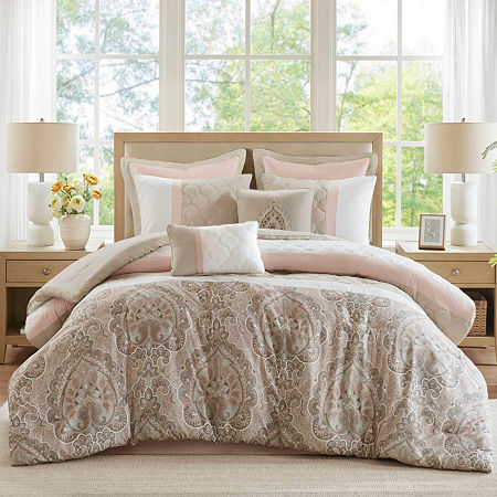 510 Design Shawnee 8-Pc. Comforter Set  California King - Blush