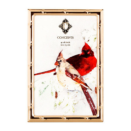 Click here for Concepts In Time 5x7 Bamboo Gold Plated 1-Opening... prices