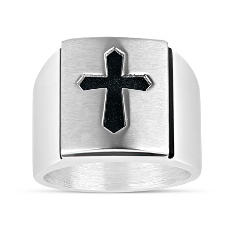 Click here for Mens Stainless Steel Cross Fashion Ring  10 prices
