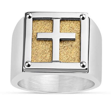 Click here for Mens Stainless Steel Cross Fashion Ring  10 prices