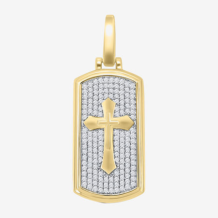 Click here for Mens 3/4 CT. T.W. Natural White Diamond 10K Gold C... prices