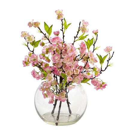 Click here for Nearly Natural Cherry Blossom In Large Vase Artifi... prices