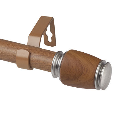 Click here for Rod Desyne Romilda Faux Wood 1 IN Adjustable Curta... prices