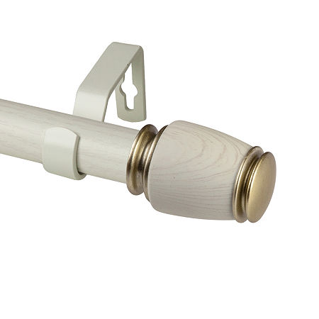 Click here for Rod Desyne Romilda Faux Wood 1 IN Adjustable Curta... prices