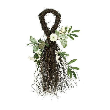 Click here for Northlight 24IN TWIG TEARDROP Swag  One Size  Brow... prices