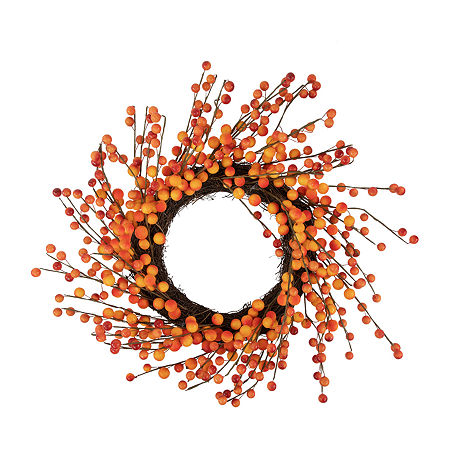 Click here for Northlight 14in Berry Twig Unlit Wreath  One Size... prices