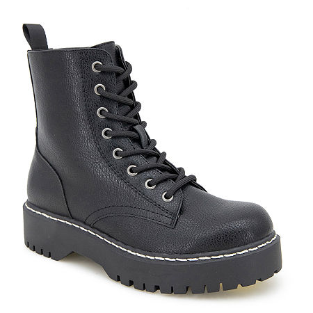 Click here for Unionbay Womens Hayden Flat Heel Combat Boots  11... prices
