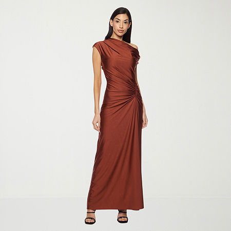Click here for Premier Amour One Shoulder Womens Short Sleeve Eve... prices