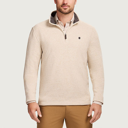 Click here for IZOD Thermasoft Sweater Fleece Mens Mock Neck Long... prices