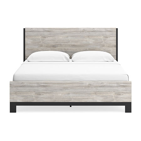 Click here for Signature Design by Ashley Vessalli Panel Bed in L... prices