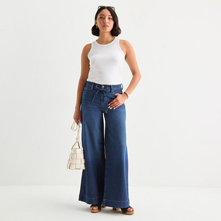 Click here for a.n.a Womens Mid Rise Wide Leg Jean  6  Blue prices
