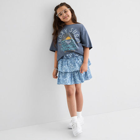 Click here for Roxy Big Kid Girls Skort  S (7)  Blue prices