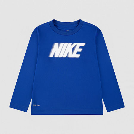 Click here for Nike Toddler Boys Crew Neck Long Sleeve Regular Fi... prices
