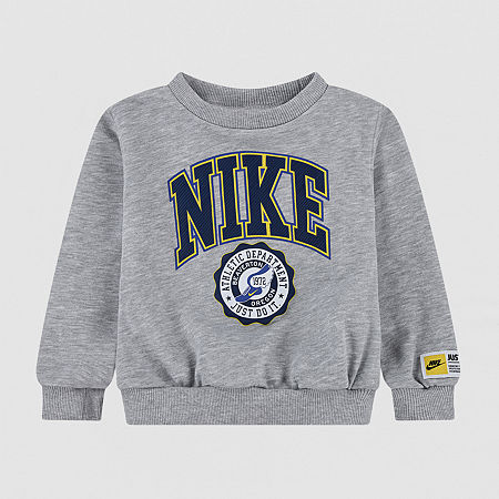Click here for Nike Toddler Boys Crew Neck Long Sleeve Sweatshirt... prices
