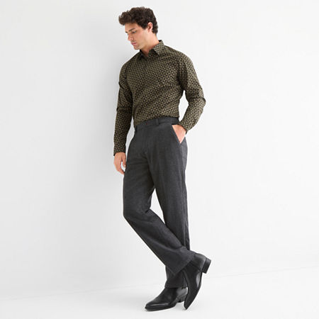 Click here for J. Ferrar Mens Straight Fit Dress Flat Front Pant... prices