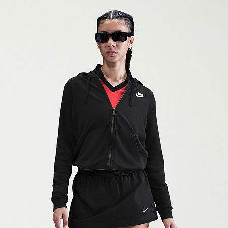 Click here for Nike Womens Sportswear Club Fleece Full-Zip Hoodie... prices