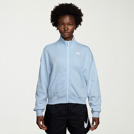 Click here for Nike Womens Sportswear Club Zipper Loose Track Jac... prices