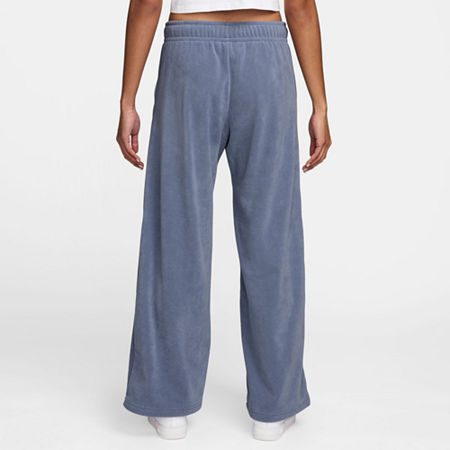 Click here for Nike Womens Sportswear Club Mid-Rise Wide-Leg Pant... prices