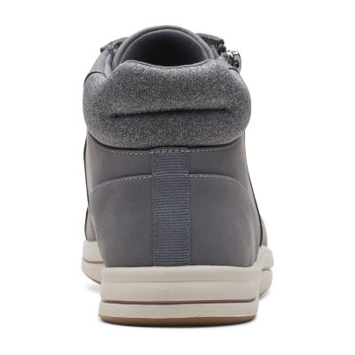 Clarks Womens Breeze Glide Flat Heel Booties, Color: Dark Grey - JCPenney