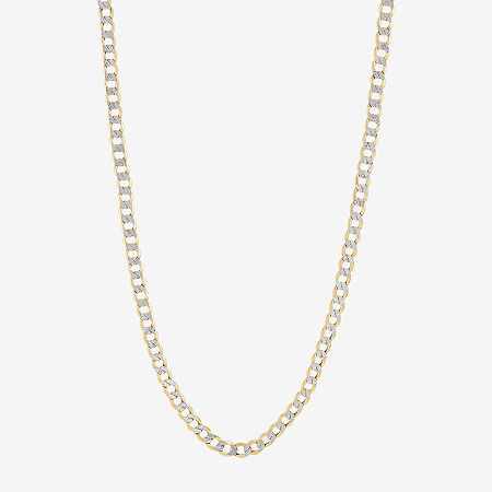 Click here for Unisex Adult 10K Gold 26 Inch Curb Chain Necklace... prices