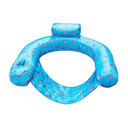 Click here for Fabric Covered U-Seat Chair Pool Float  One Size... prices