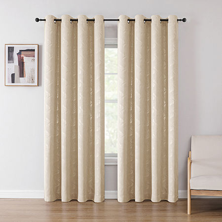 Click here for Regal Home Talia Grommet Top Blackout Single Curta... prices