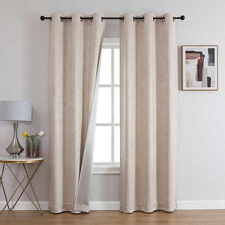 Click here for Callisto Grommet Top Blackout Set of 2 Curtain Pan... prices