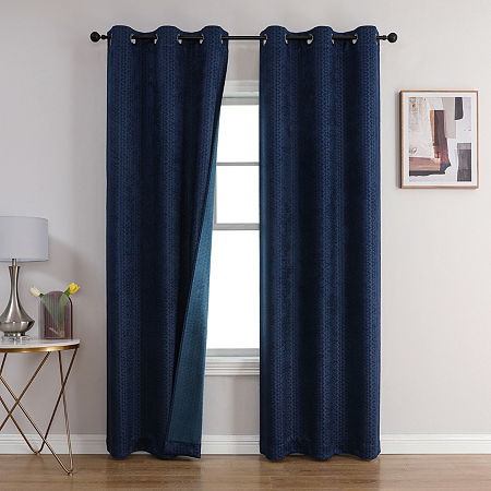 Click here for Callisto Grommet Top Blackout Set of 2 Curtain Pan... prices